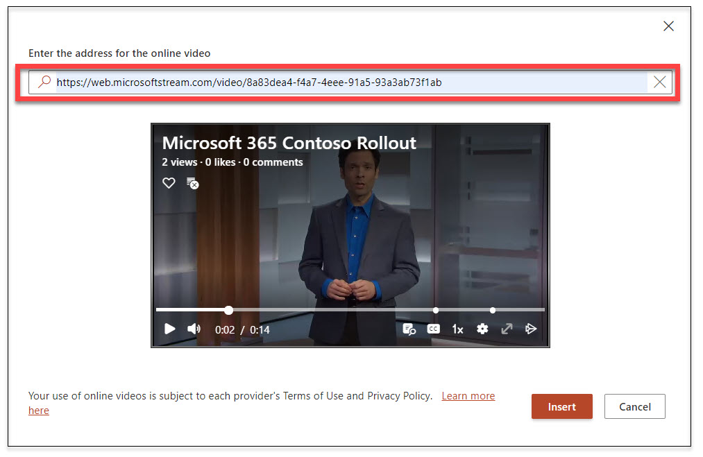 How to present video in Microsoft Teams